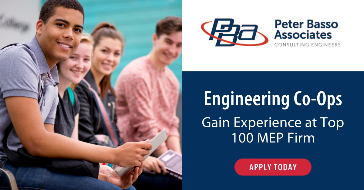 MEP Mechanical Co-Op Positions | Peter Basso Associates